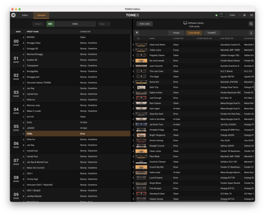 【初心者向け】IK Multimedia「TONEX Editor」の使い方ガイド | abcbStudio